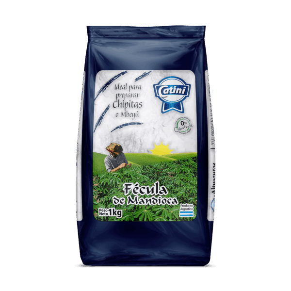 Fécula de Mandioca CATINI (10x1kg) – Agronor S.A.