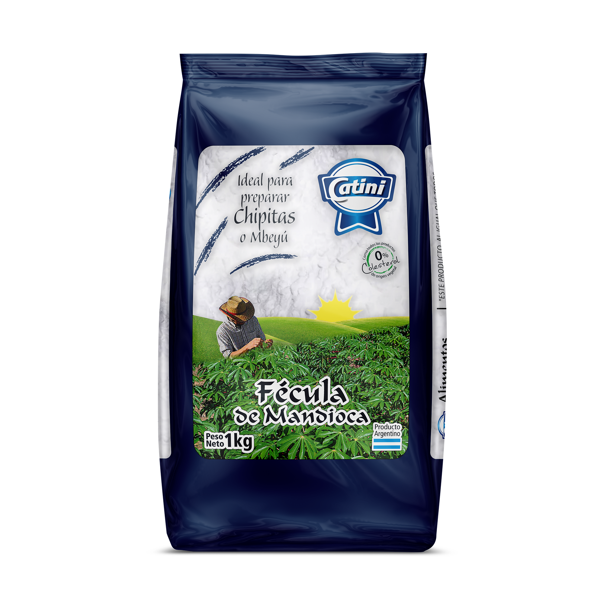 Fécula de Mandioca CATINI (5x1kg) – Agronor S.A.